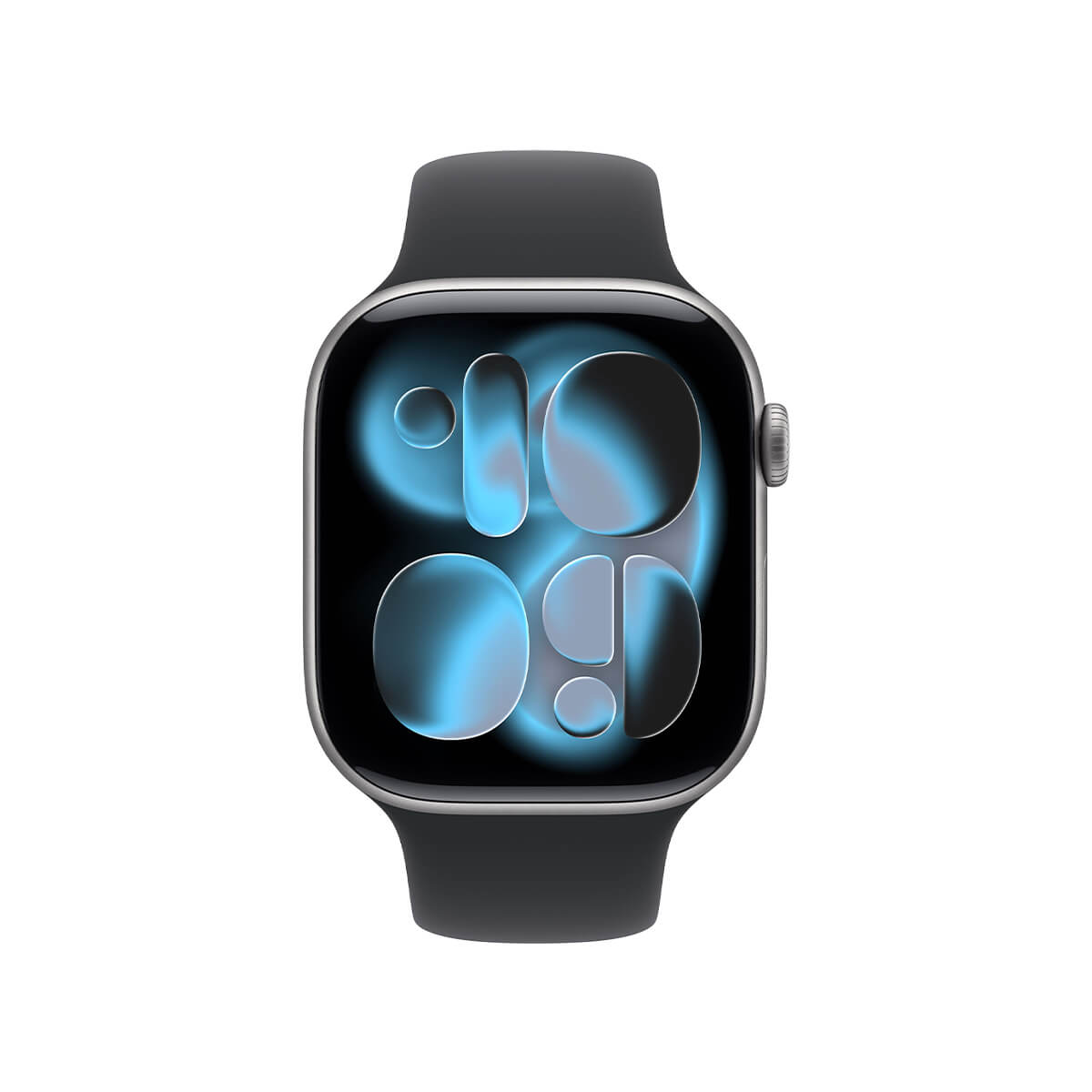 Apple Watch Series 11 46mm (GPS) Space Gray Aluminum Case Black Sport ...