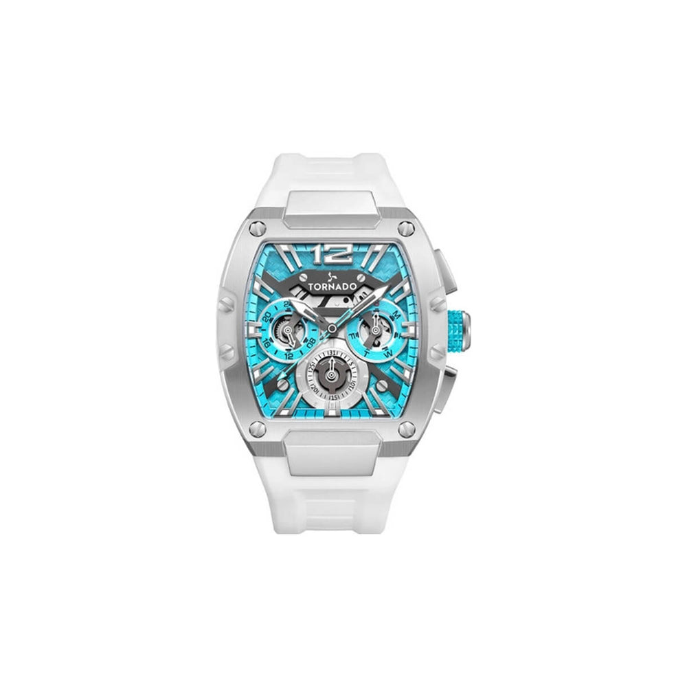 Tornado Xenith Men's Multi Function Blue Dial Watch T23105-SSWL - Web Store